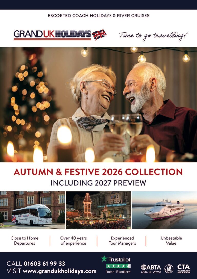 Grand UK Holidays unveils new Autumn & Festive Programme for 2026/27 ...